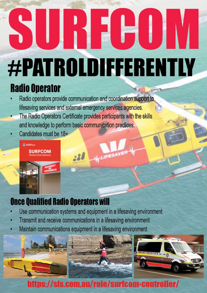 SurfCom Operator - Surf Life Saving - Sydney Northern Beaches